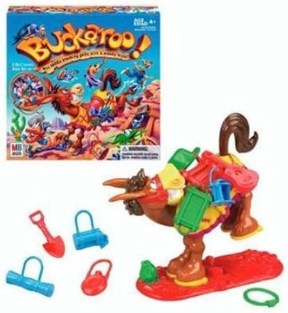 Hasbro Gaming Buckaroo Fun Family Game for Kids and Adults - Board ...