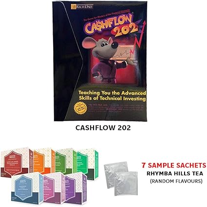 CASHFLOW 202 Board Game Expansion by Robert Kiyosaki Rich Dad Poor Dad ...
