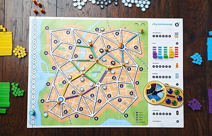 Bus Complete Edition Public Transportation Board Game for 3-5 Players ...