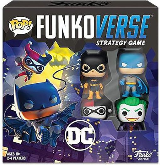 Funkoverse DC Comics 100 Four Pack Board Game for Fans and Collectors ...