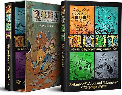 Deluxe Root RPG Core Book and Expansion with Original Art and Slipcase ...