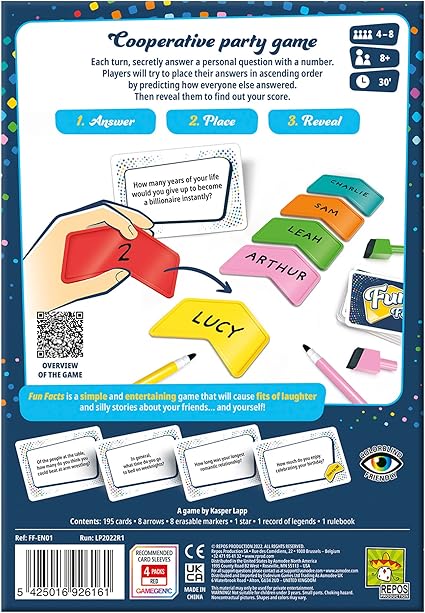 Fun Facts Party Game – Discover Surprising Facts with Friends and ...
