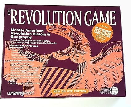 Vintage Revolution Game Deluxe Edition American Revolution Learning ...