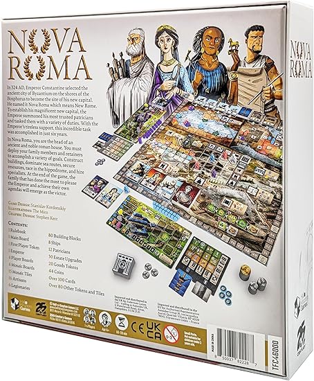 Nova Roma: Emperor Constantine and the New Roman Empire Board Game ...